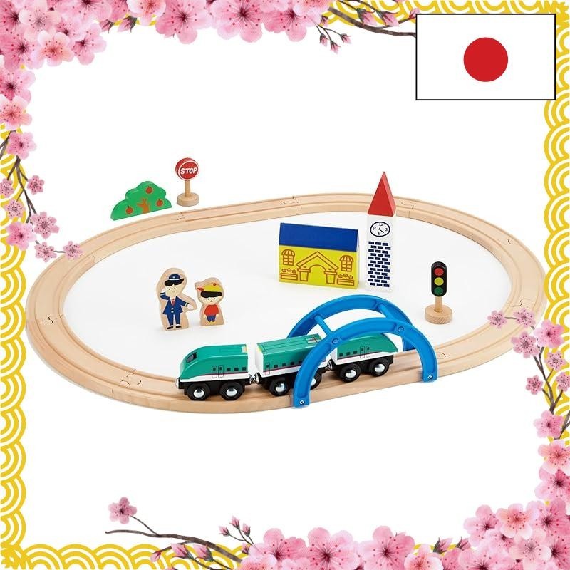 moku TRAIN is the first wooden train set (with 3 cars including the E5 ...