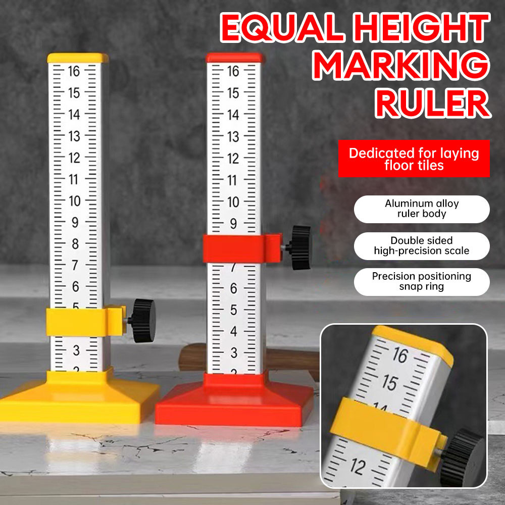 VOKTTA Woodworking Equal Height Ruler Upgraded Positioning Horizontal ...
