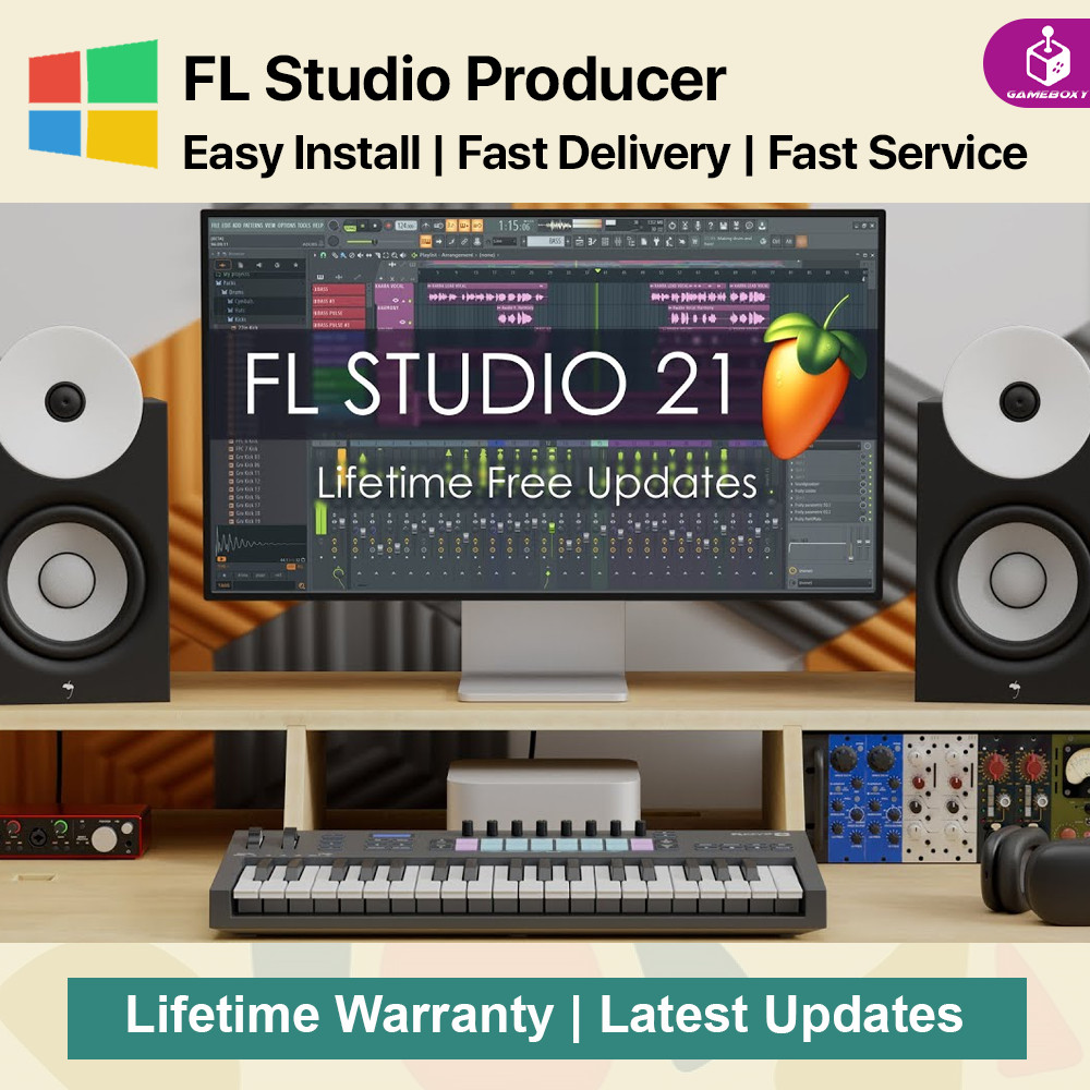 [PC] FL Studio Producer edition v21.20 + Ozone Advanced v9 + Autotune v9 + Signature Product ...