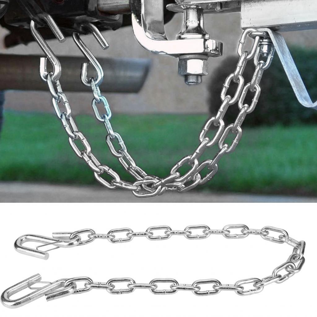 Houglamn RV Replacement Trailer Safety Chain 3500lbs Towing Wire Ropes ...