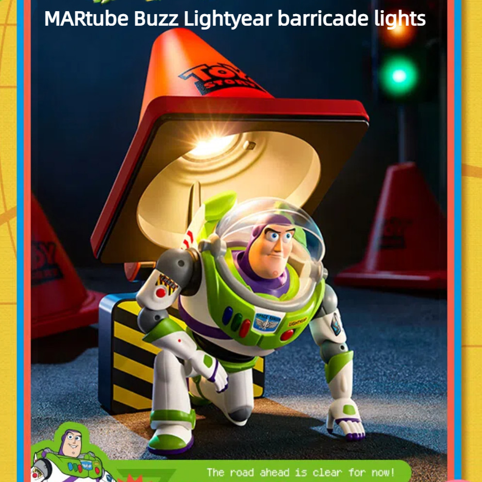 Martube Buzz Lightyear Cartoon Barricade Lights LED night light Bedside ...
