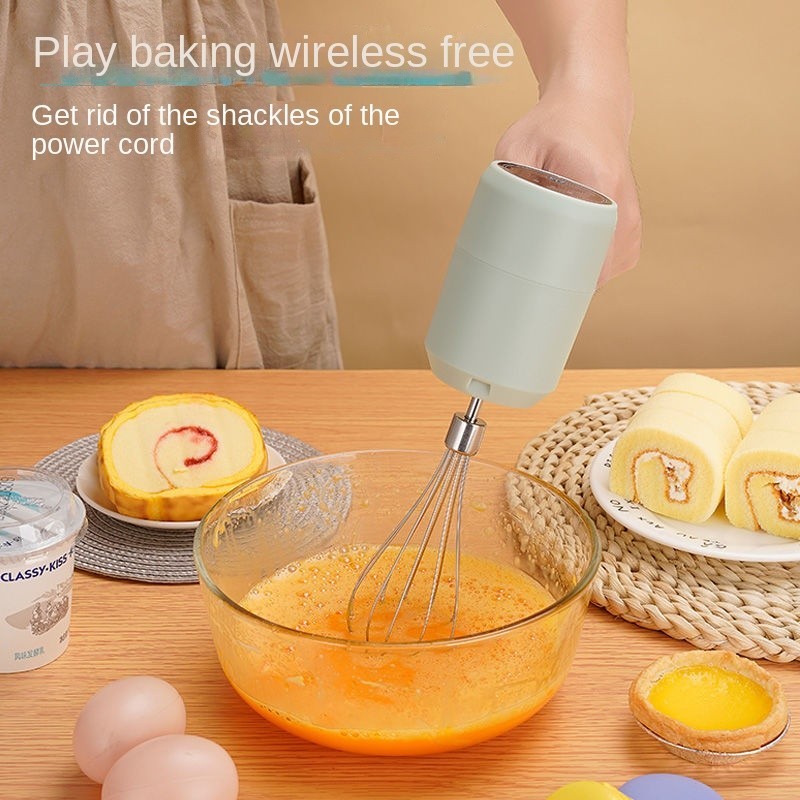 Electric Whisk Handheld, Fully Automatic Charging Egg-Breaking Machine ...