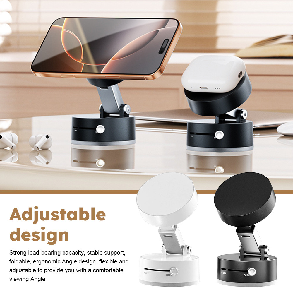 Vacuum Magnetic Suction Cup Folding Swivel Stand Double-sided Suction ...