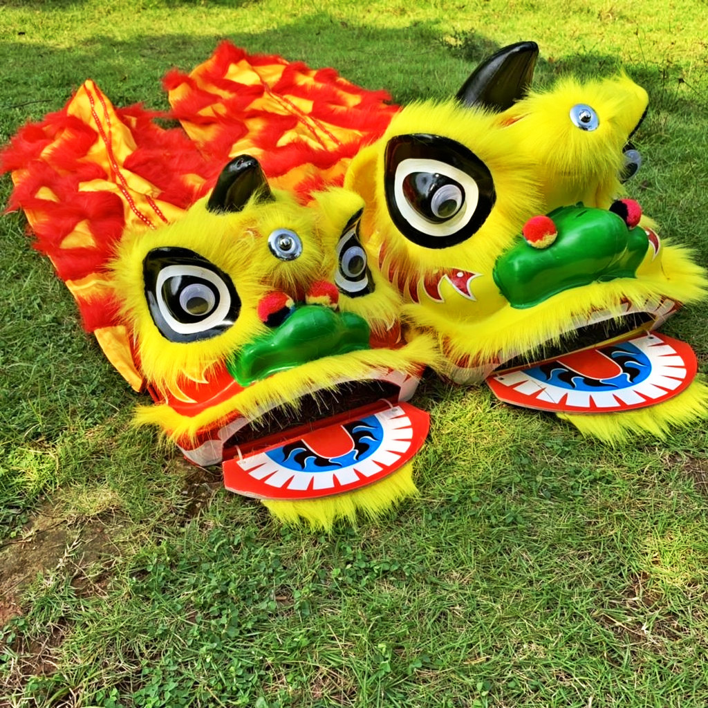3 to 15 Years Old Lion Dance Children Little Lion Head Lion Dance ...