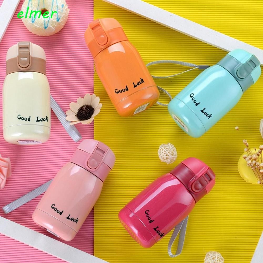 ELMER Mug 200ml For Kids Children Mini Colorful Vacuum Flask | Shopee ...