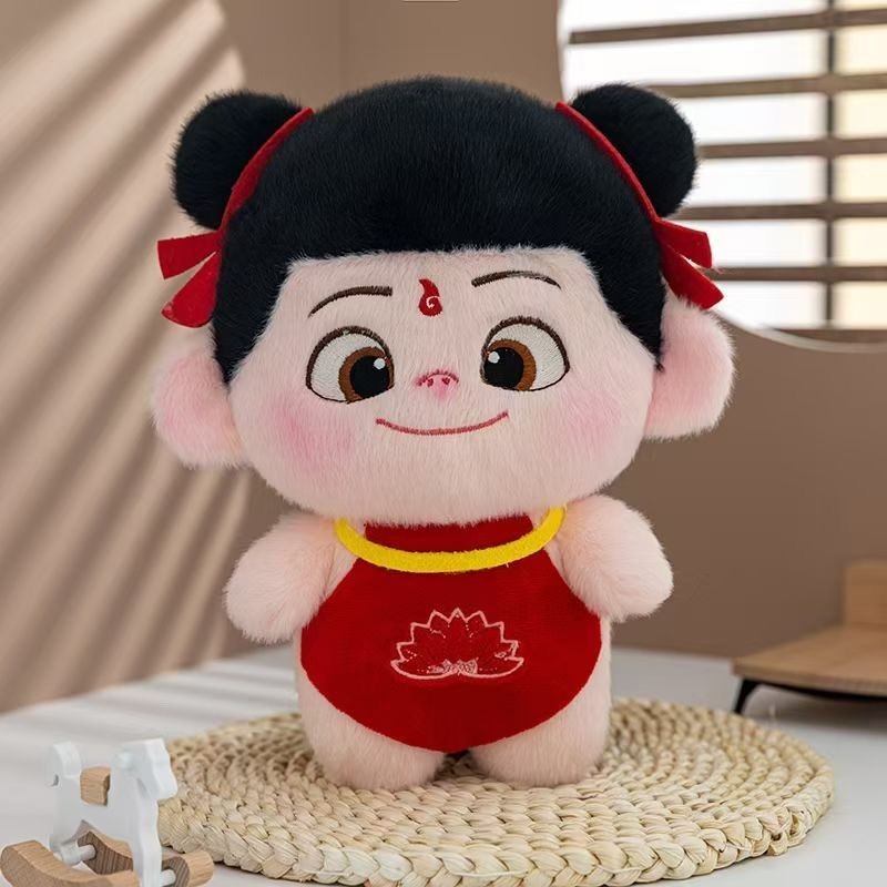 【现货】哪吒毛绒玩具公仔娃娃生日礼物同款【 In Stock 】 Nezha Plush Toy Doll Life laoselang ...