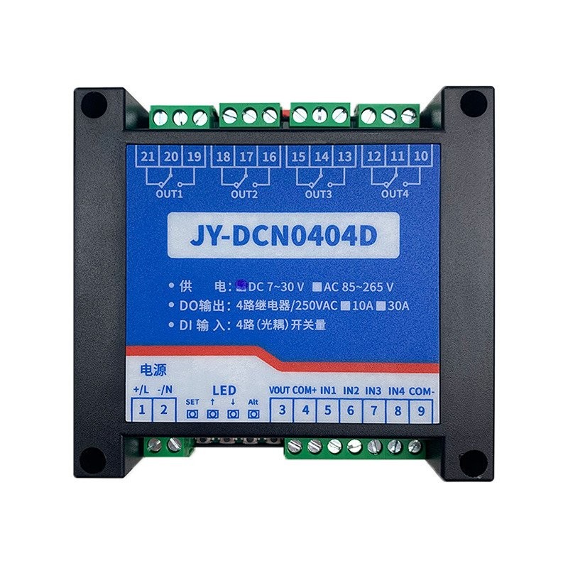 2/4/8 Channel Delay Relay Module Time Sequence Relay Switch Point Self-Locking Logic Control ...