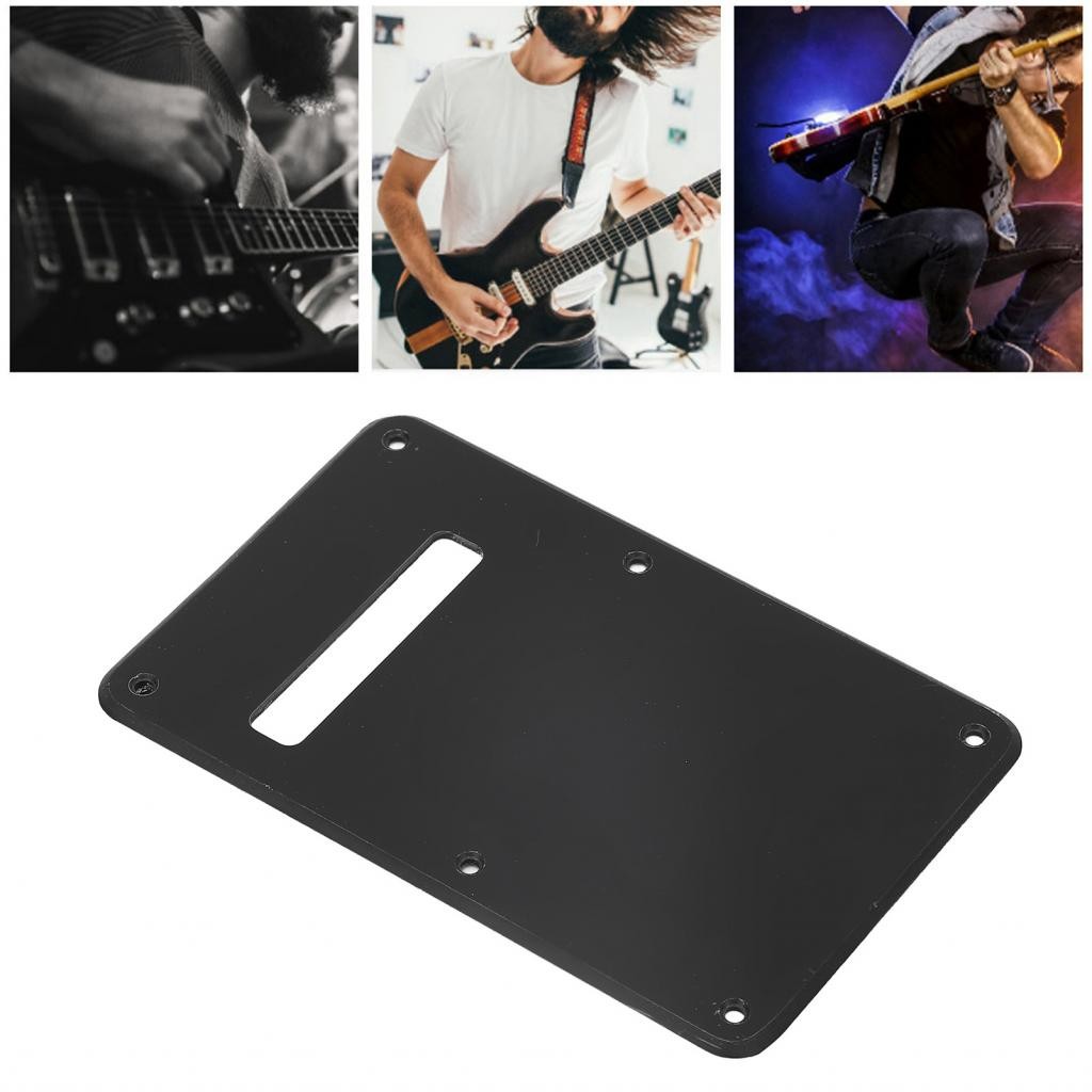 Welcomehome Guitar Back Plate Plastic Tremolo Cavity Cover Backplate ...