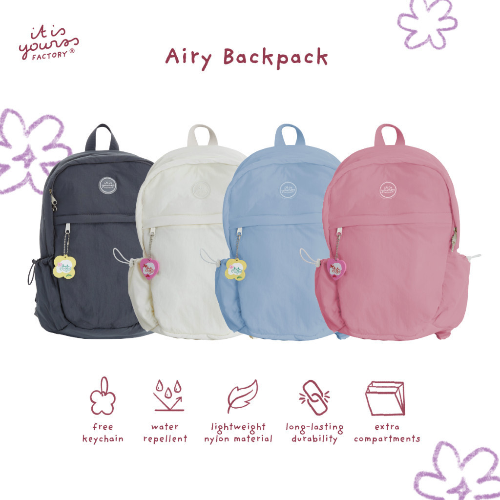 ITISYOURSS Airy Backpack | Gemes Backpack | Girls Backpack | Aesthetic ...