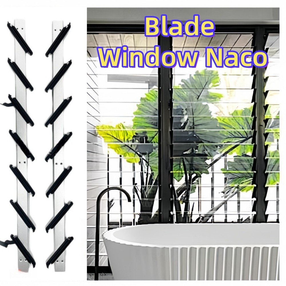 1 PAIR 9/ 8 / 7 6/ 4 Layers Blade Traditional Naco Window Local Louver ...