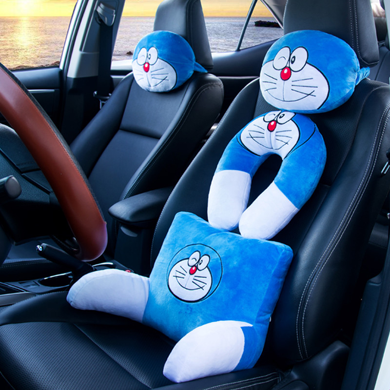 Sandaran Kepala Kereta Doraemon Kartun Comel Doraemon Plush Leher ...