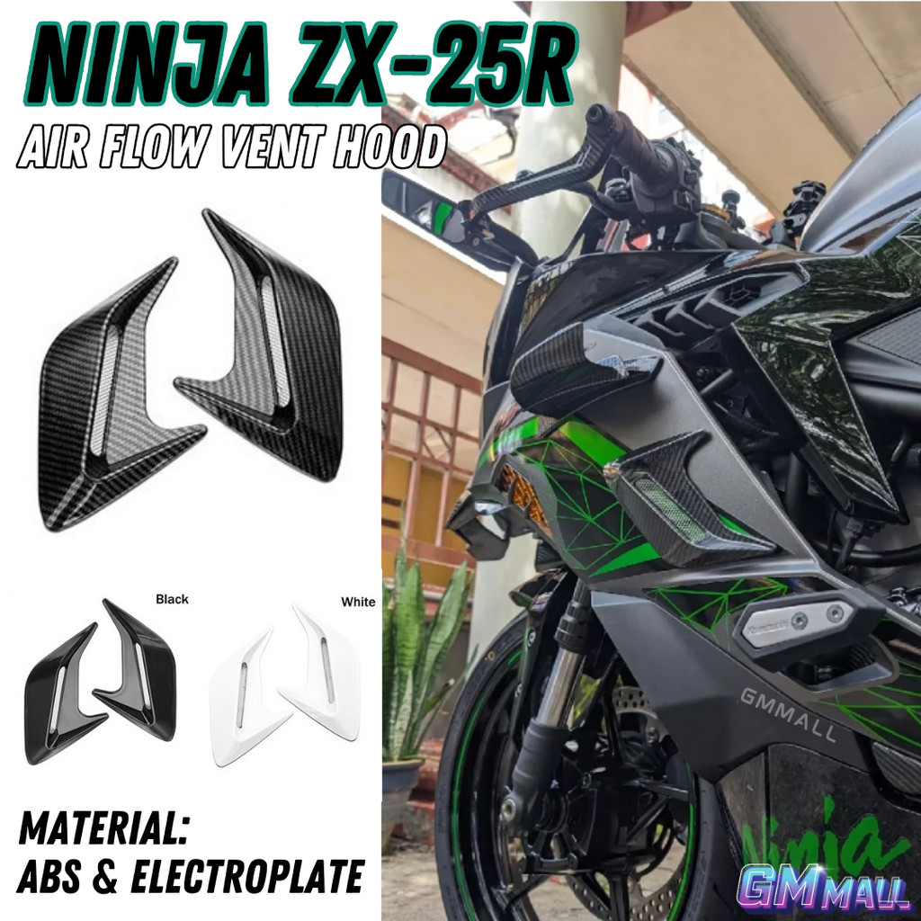 KAWASAKI NINJA ZX25R ZX-25R ZX25RR AIR VENT Scoop Flow Intake Hood ...