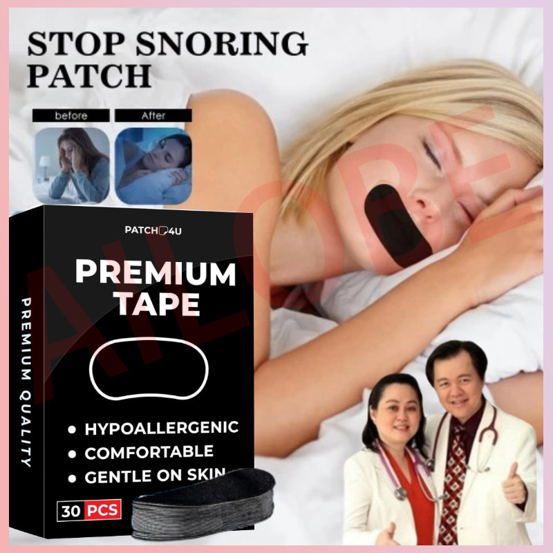 Sleep Mouth Anti Snoring with Open Mouth Correction Lip Closure Patch To Prevent Mouth Breathing ...