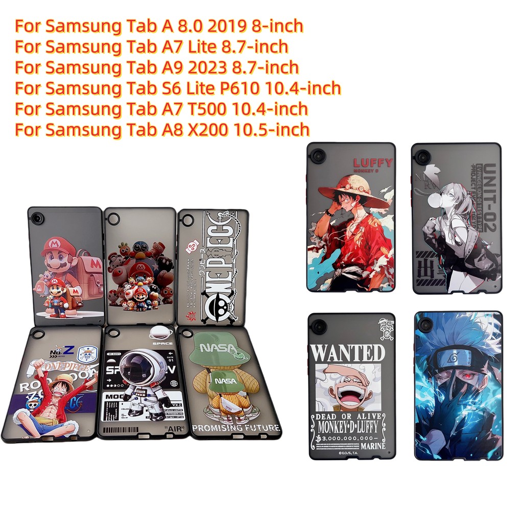 One Piece Series For Samsung Galaxy Tab A7 10.4 inch SM-T500 T505 S6 ...