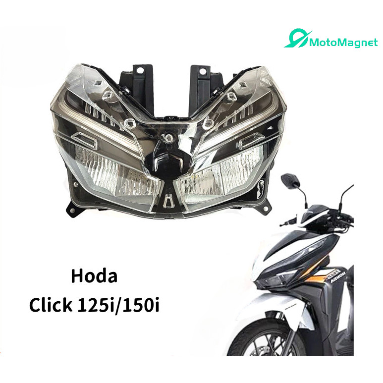 HONDA CLICK V2 CLICK V3 125i/150i HEADLIGHT ASSEMBLY(Plug and Play ...