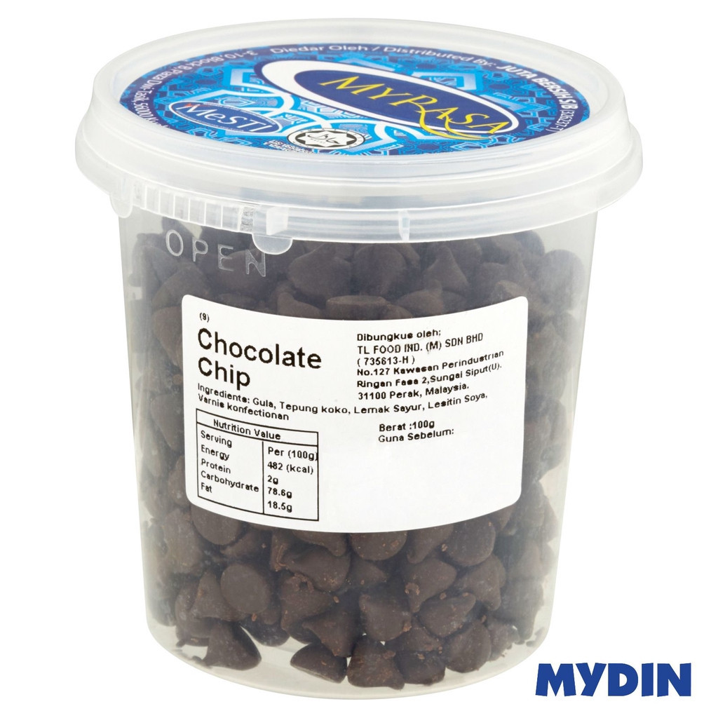 MyRasa Chocolate Chip 100g | Shopee Malaysia
