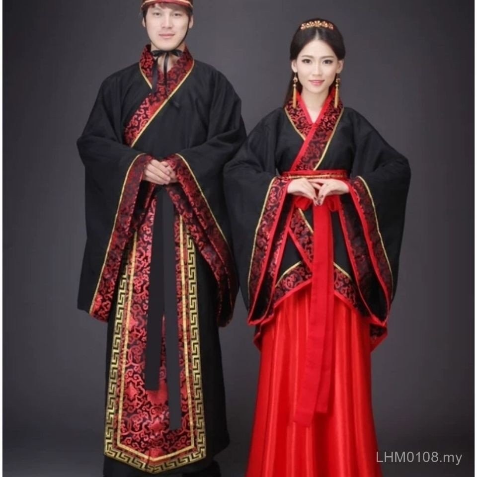 Male Hanfu Classical Dance Hanfu Female Ancient Costume Improved Female ...