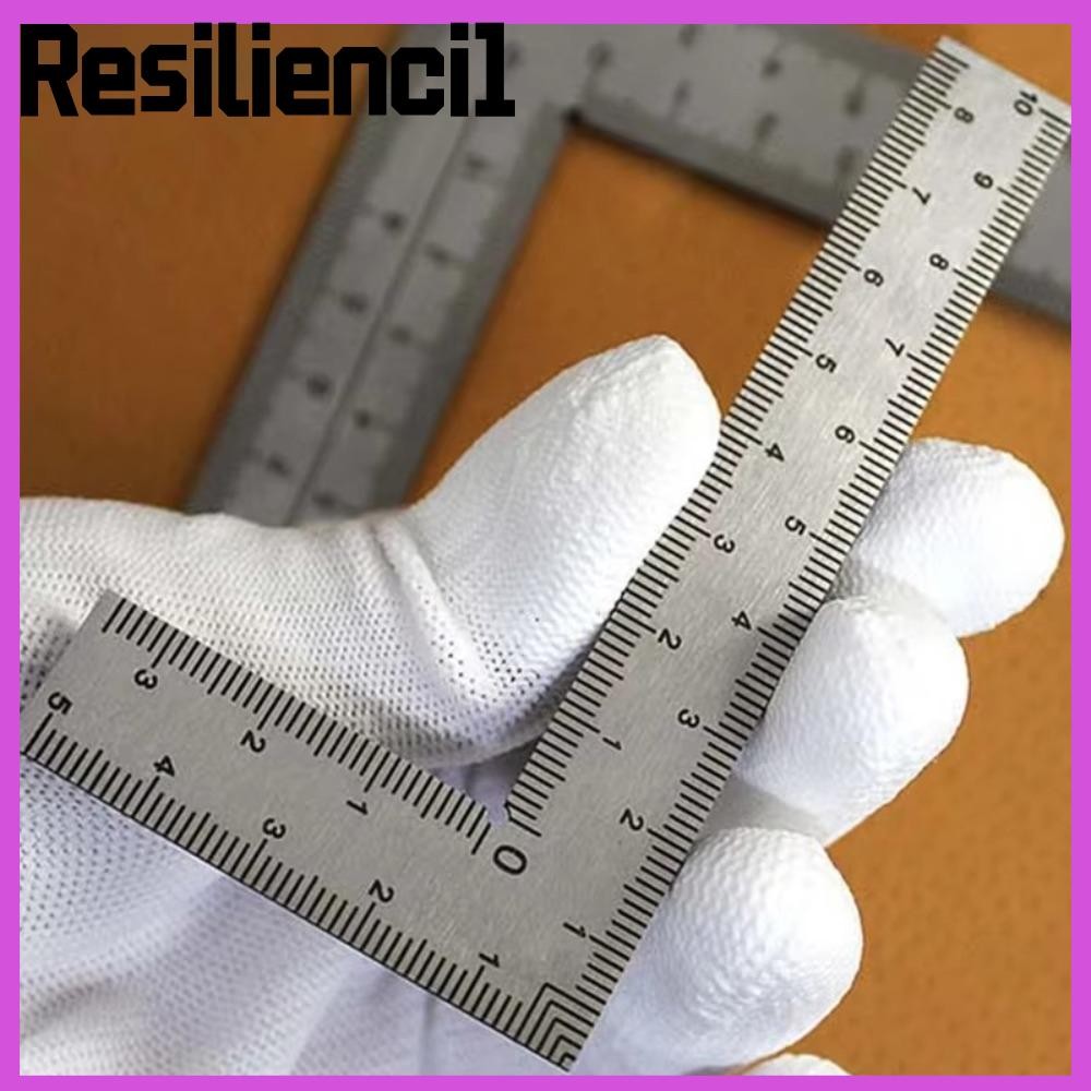 RESILIENCI1 Mini L Square Ruler, Stainless Steel Square L Shape Ruler ...