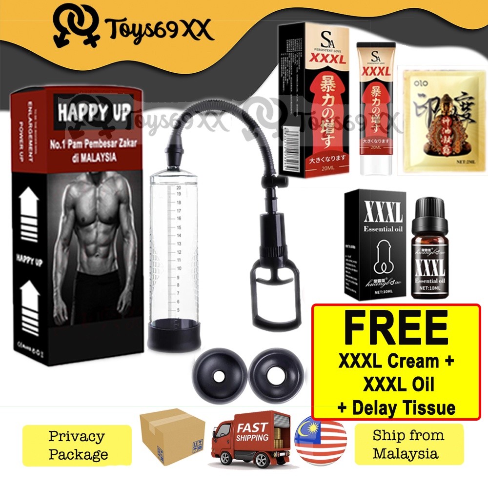 [BIGGER LONGER] Penis Pump Pam Zakar Pam Penis Enlargement Pembesar Penis Zakar Lelaki Ready ...