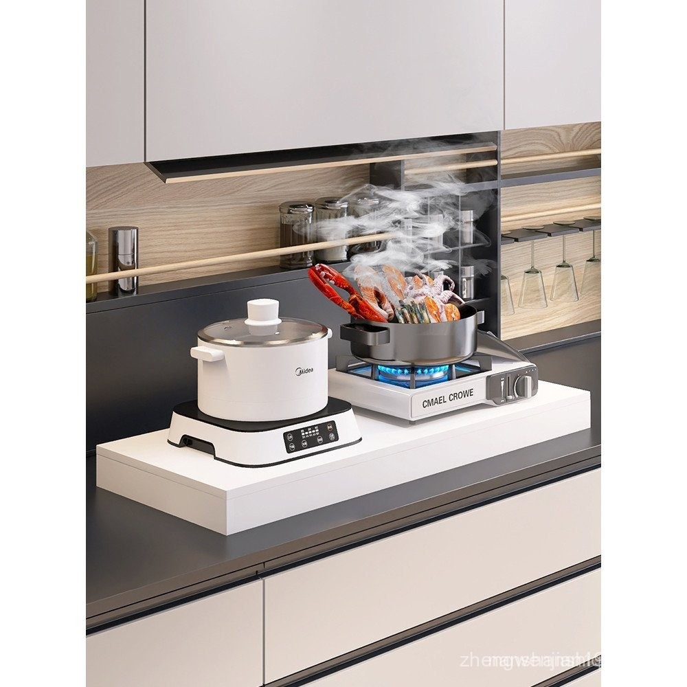 Gas Stove Cover Plate Double Stove Fully Enclosed Induction Cooker ...