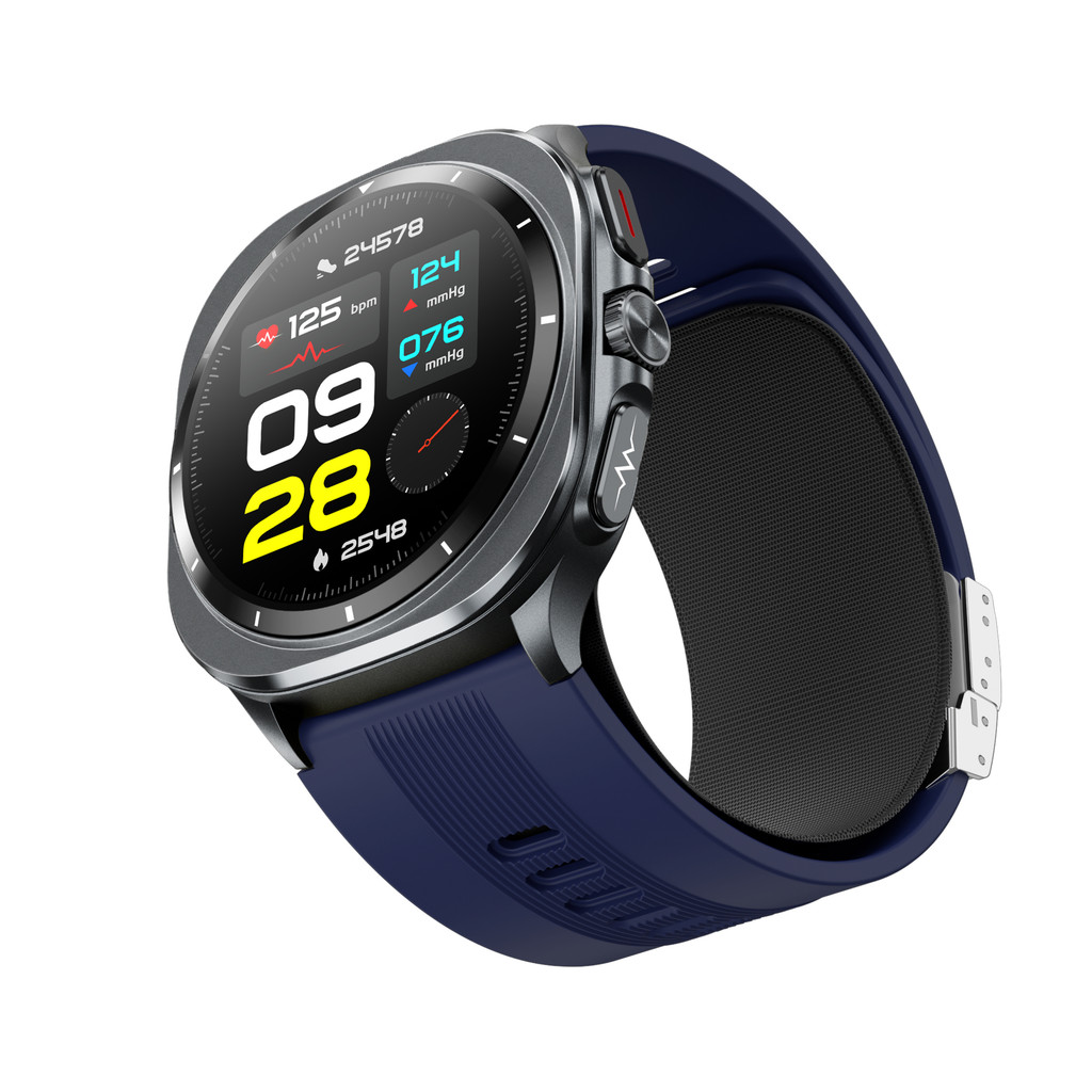 AMOLED TK65 Smartwatch Air Pump Accurate Blood Pressure ...