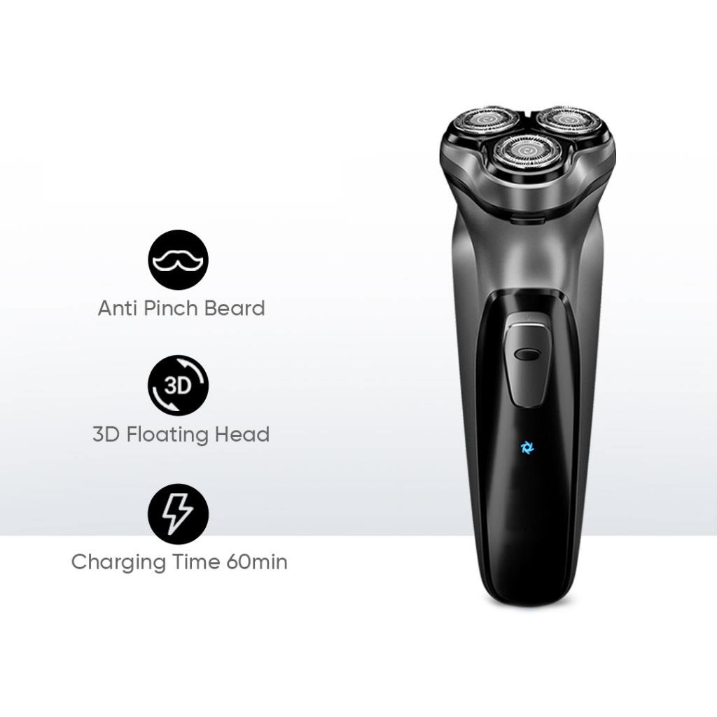 Electric Shaver Man 3D Trimmer Shaver Type-C Rechargeable Shaver ...