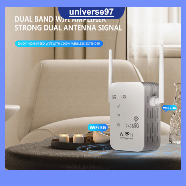 PING Wifi Repeater Signal Amplifier Wire-controlled To Wireless Routing ...