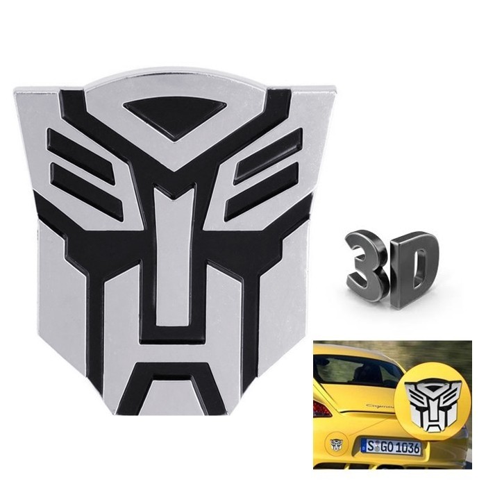 ( 10-143-16 ) Metal 3D Car Sticker | 3D Car Hood Ornament Decal ...