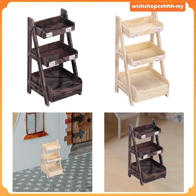 [WishshopeehhhMY] Miniature Plant Stand with Micro Landscape Display ...