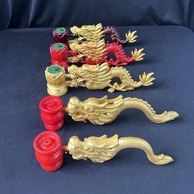 Ready Stock Dragon Head Hand Burner Temple Dharma Association Handheld ...