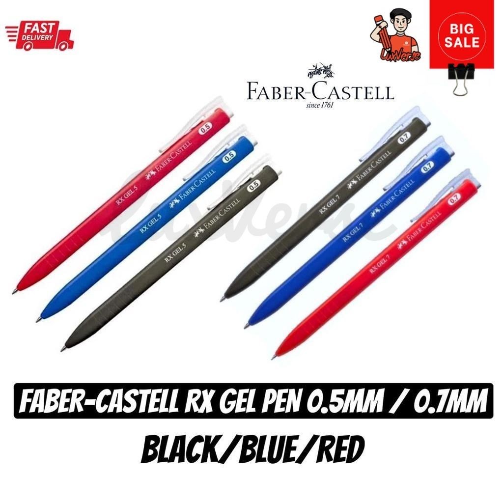 Faber-Castell RX Gel Pen 0.5mm / 0.7mm Bundle (10Pcs) 🔥ReadyStock🔥 ...