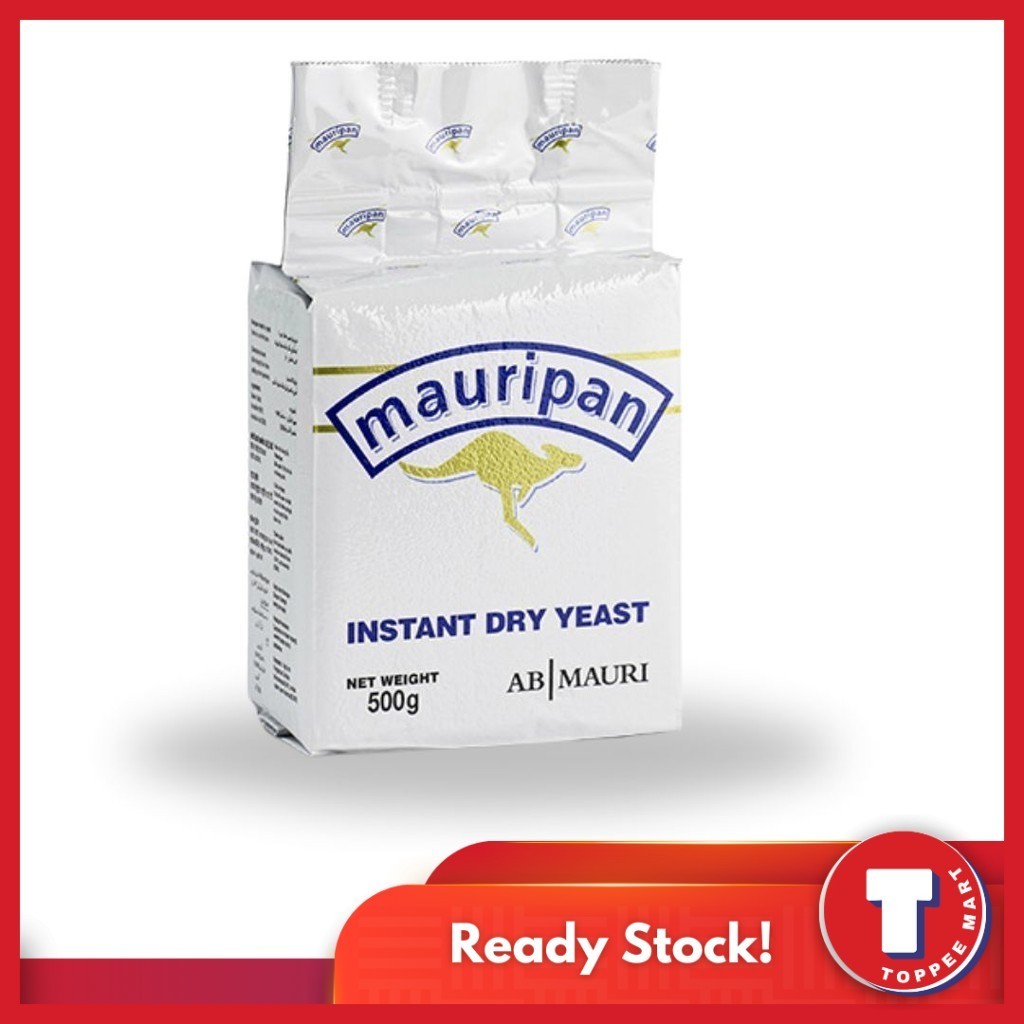 Mauripan Instant Dry Yeast 500g Yis Segera Mauri-pan Ragi [Ready Stock ...