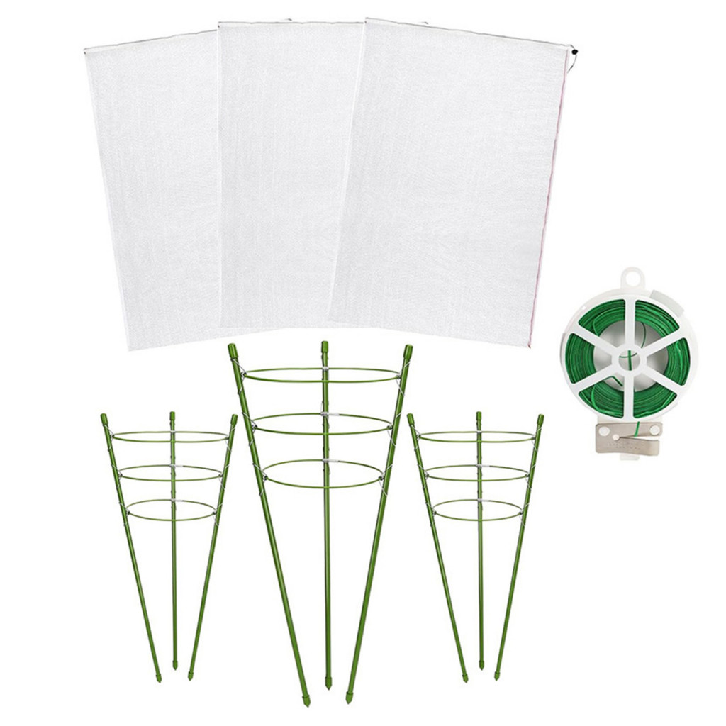 Long-lasting Plant Support Solution Plant Support Cage 3 Tier Plant ...