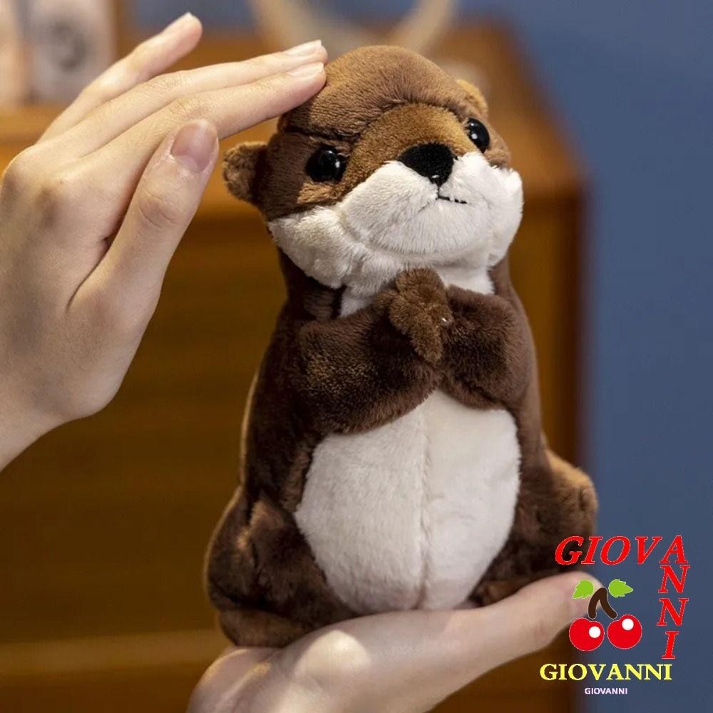 GIOVANNI Otter Plushie Plush Toys, Plush Stuffed Simulation Praying Otter Plushies Doll, Cute ...