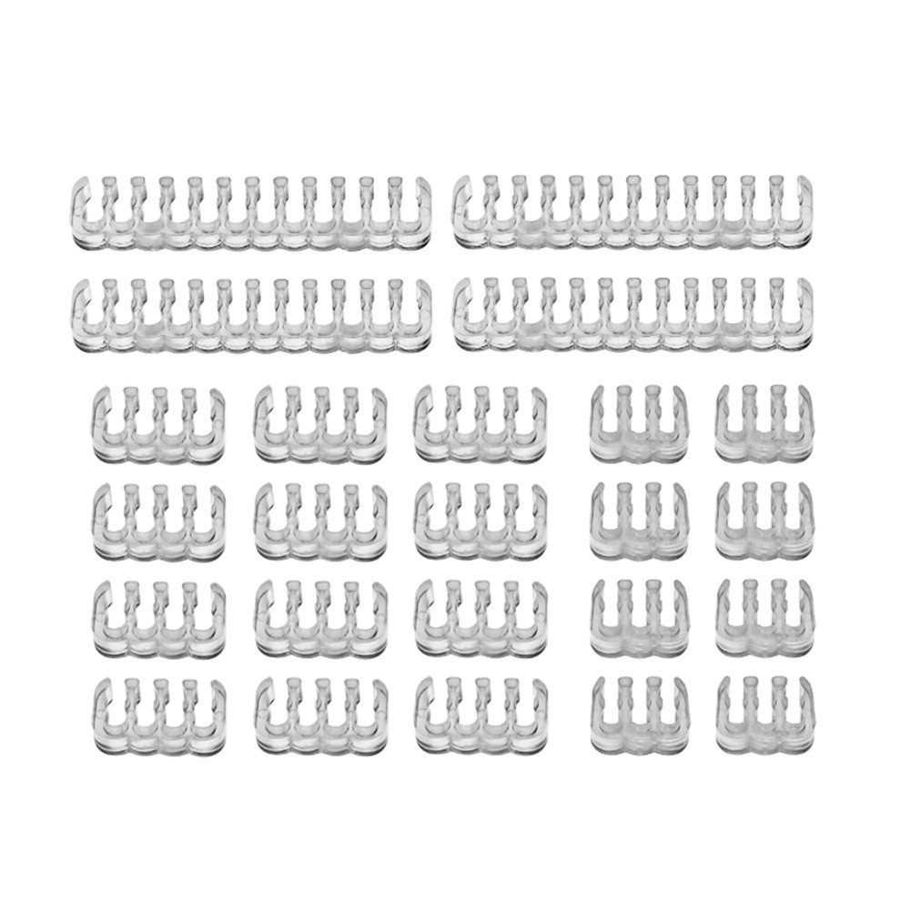 keepdreaming 24/48PCS 24Pin 8Pin 6Pin Cable Comb Organizer For 3.0-3 ...