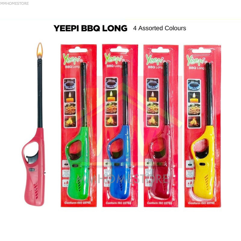🔥Ready Stock🔥Yeepi BBQ Long Gas Lighter Gas Lighter Kitchen Gas Lighter ...
