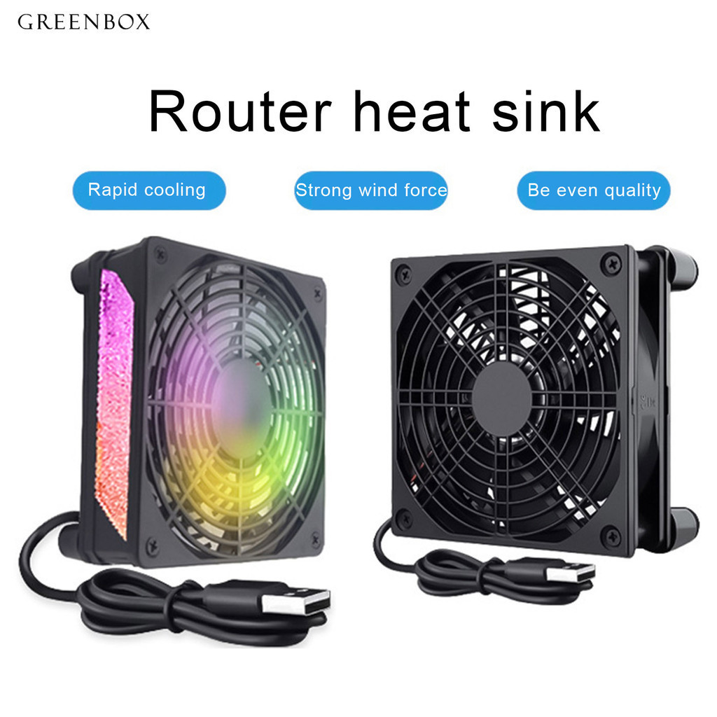 [GB]USB Computer Cooling Fan Mini Single/Dual Fan 1800RPM Mute Heat ...