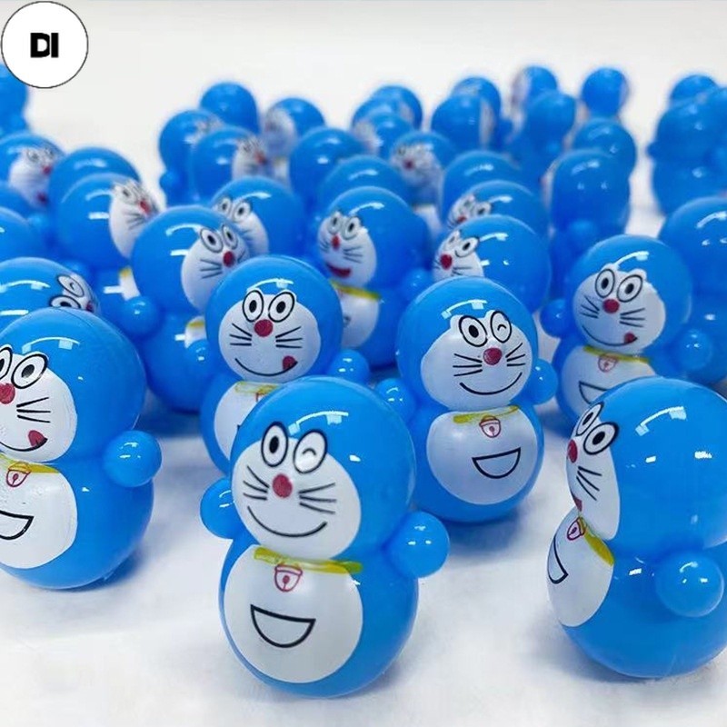 DI ⭐Ready Stock⭐Tumbler Toy Doraemon Kids Cartoon Decompression Toy ...