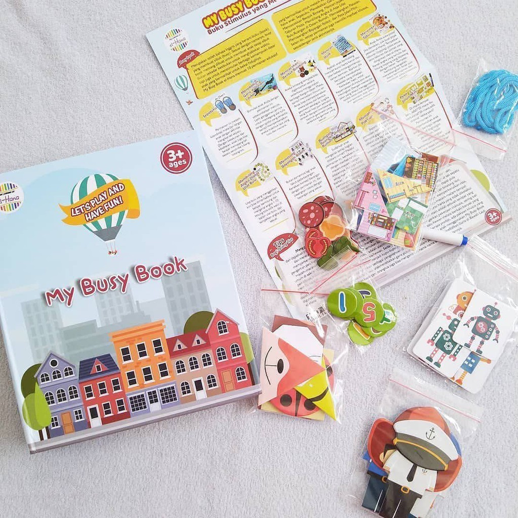 My Busy Book Elhana (Activity Book) | Shopee Malaysia