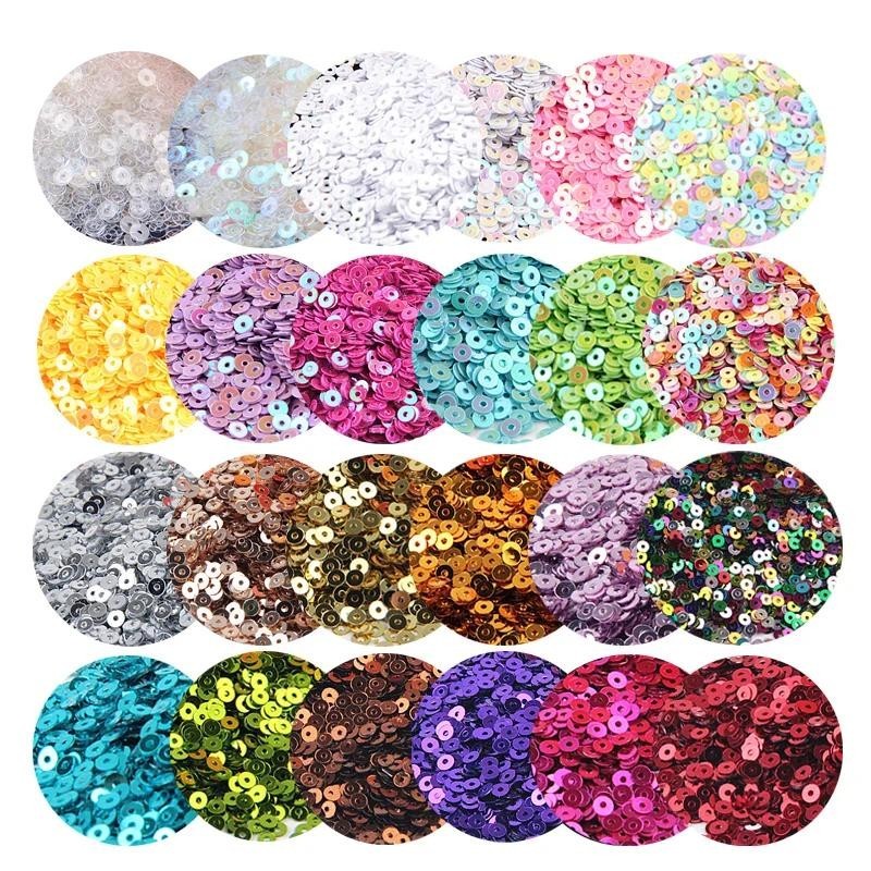 Sequin Flat Round Loose Sequins Crafts Paillette Sewing Clothes ...