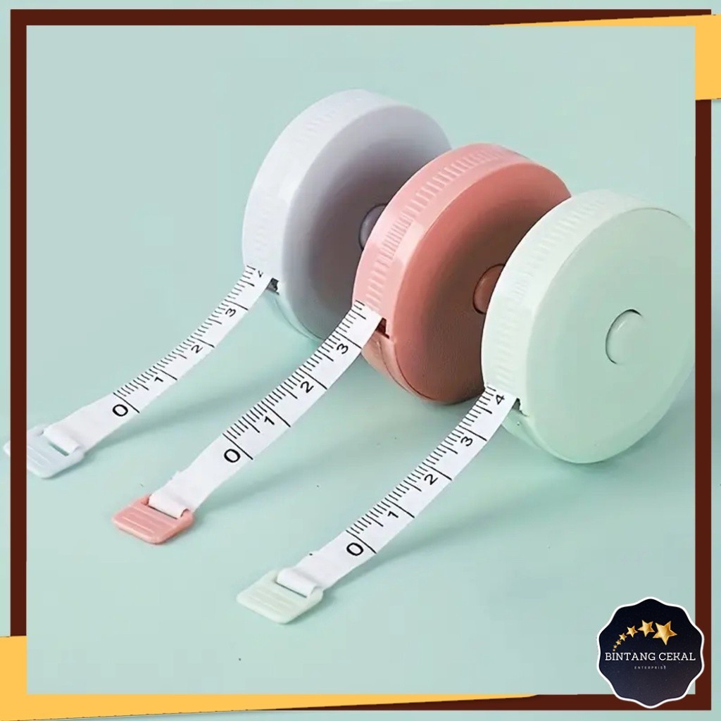 BC Mini Measuring Tape Portable Auto Button Pocket Measurement Size ...