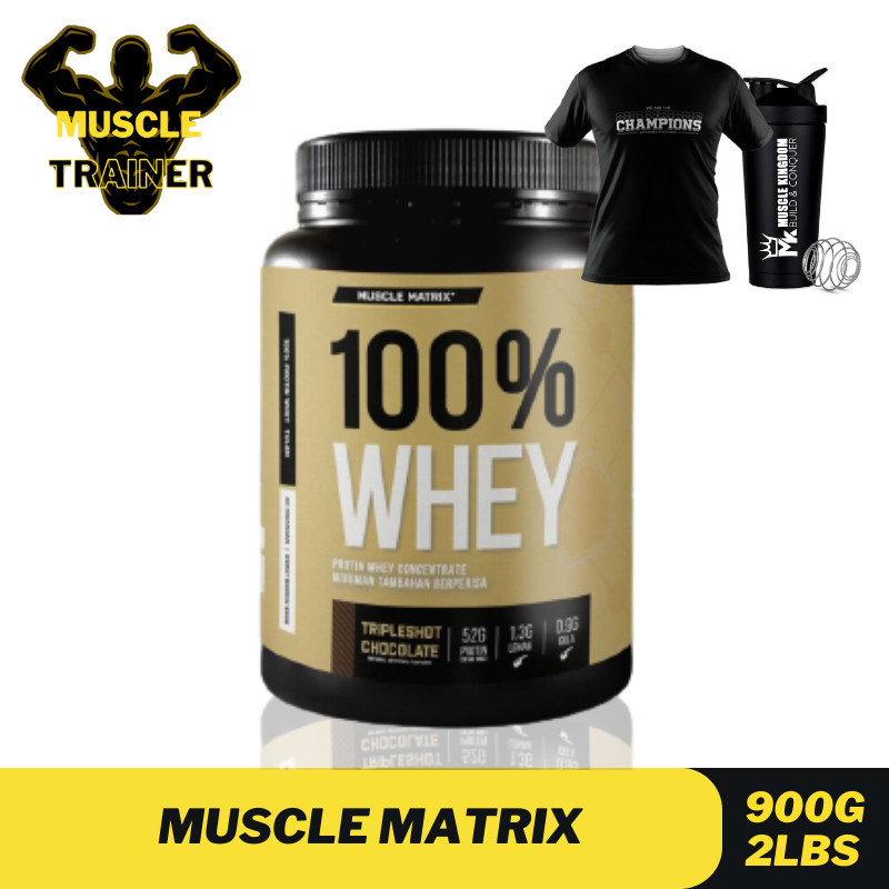 Muscle Matrix Whey 100% Whey Protein Halal Whey Lean Muscle Solid Sport ...
