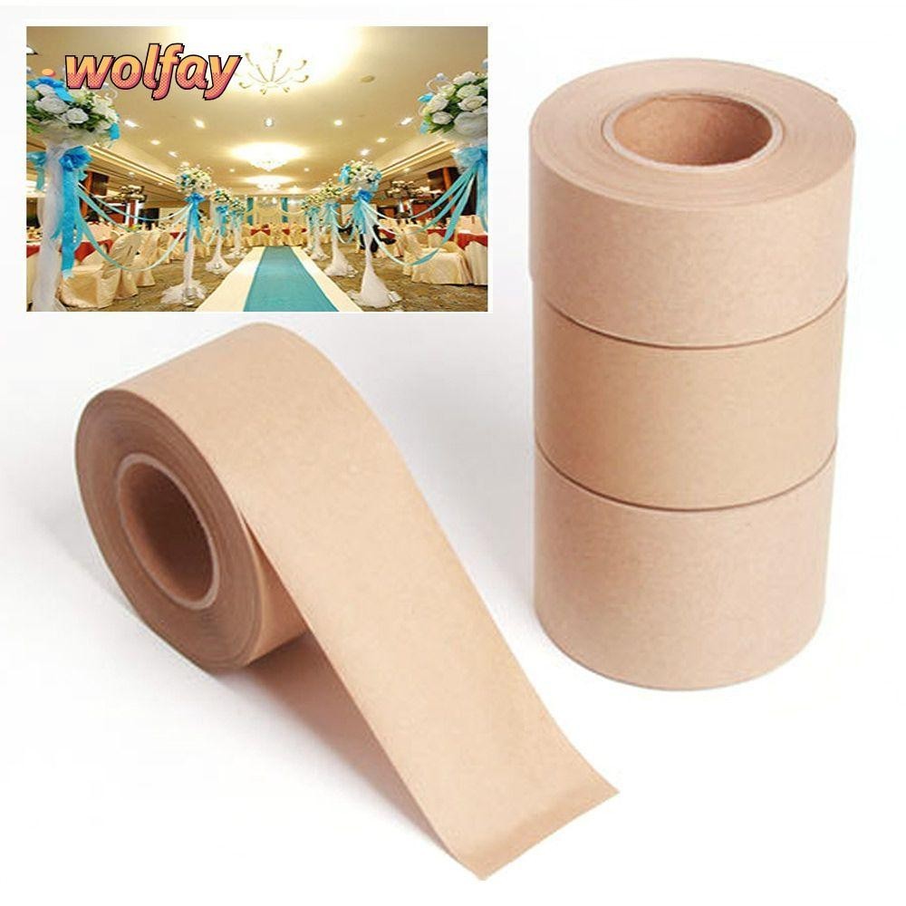 WOLFAY Kraft Paper Tape Photo Frame Writable High Viscosity Sealing ...