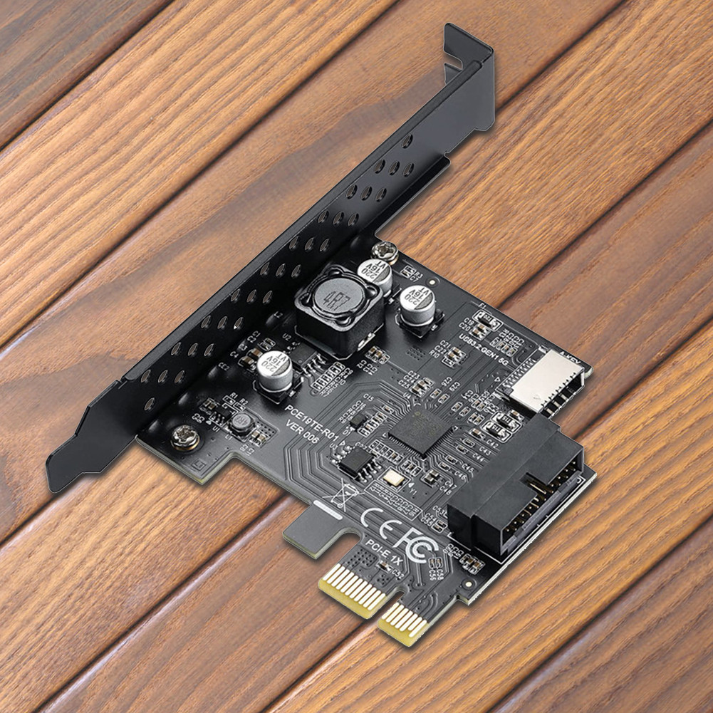 keepdreaming PCI Express 2.0 X1 To USB 3.2 Gen1 Type-E PCIe Front Type ...