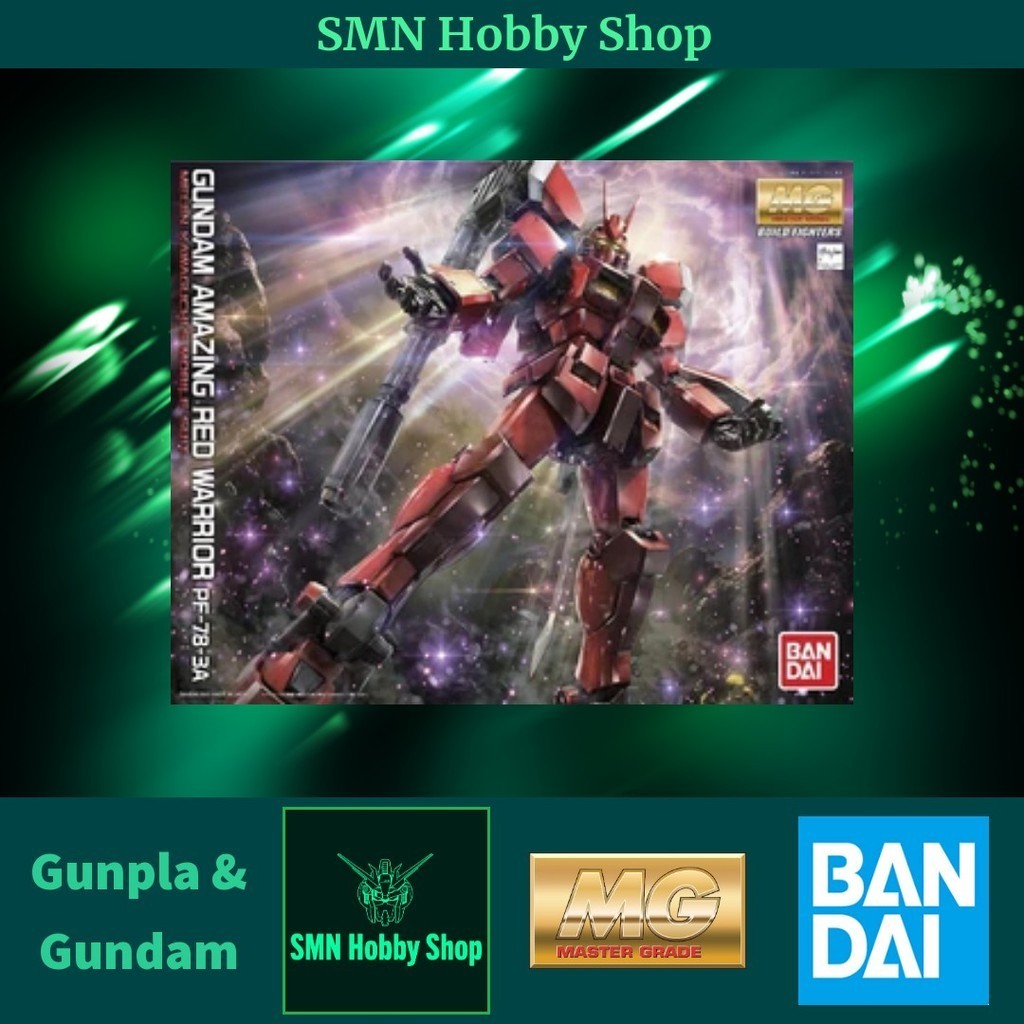 MG 1/100 PF-78-3A Amazing Red Warrior Gunpla Gundam Toys Plastic Model ...