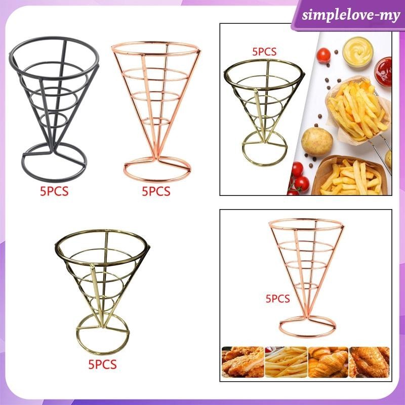 [SimpleloveMY] French Fries Stand Fried Chicken Display Rack for Buffet ...