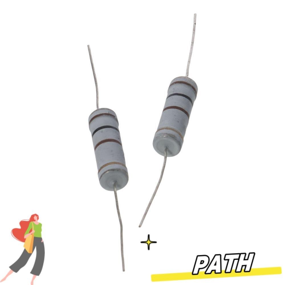PA-HOME 100 Ohm Resistor, 5W 5% Tolerance Metal Oxide Film Resistors, High-quality Flame Proof ...
