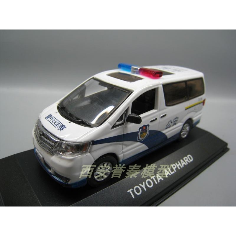 J-collection 1/43 TOYOTA TOYOTA ALPHARD Alpha Public Security Police ...