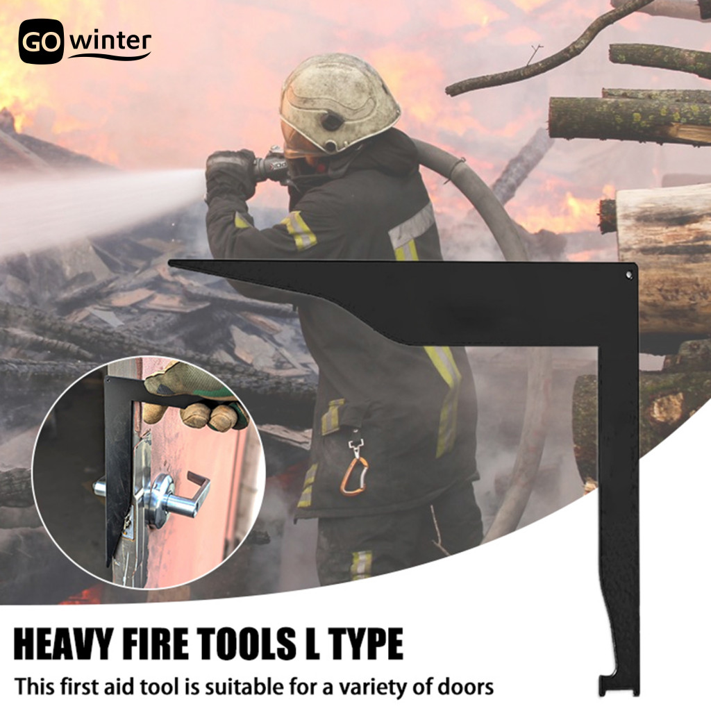 gowinter Emergency Firefighter Tool Ergonomic Handle Tool Portable L ...