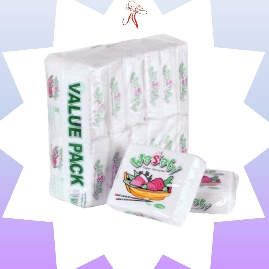 WASABI Serviette Tissue 12x50g | Shopee Malaysia